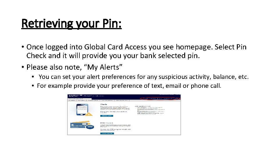 Welcome to your new Purchasing card with Bank