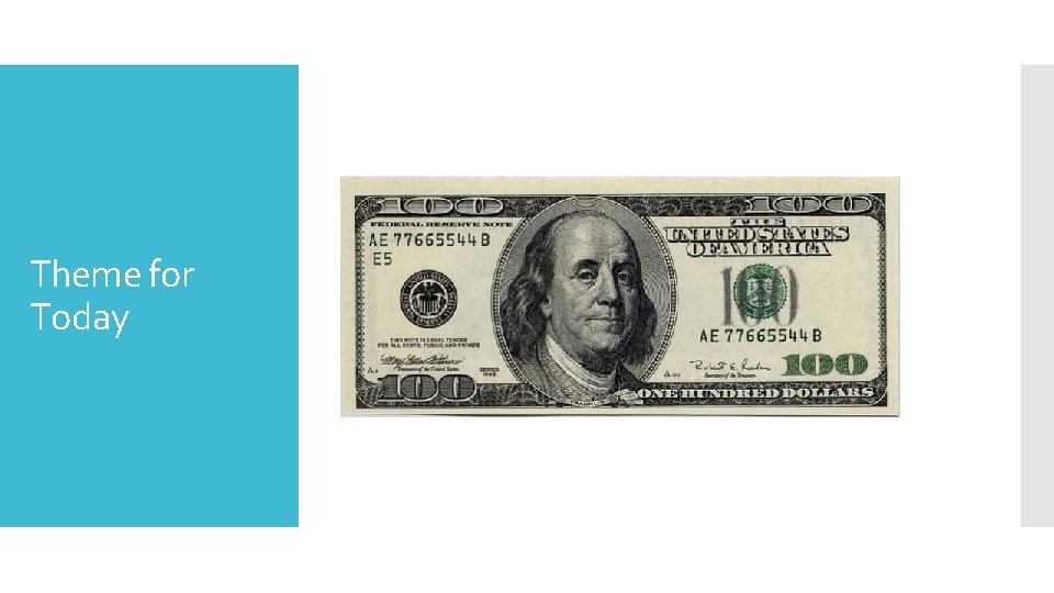 Theme for Today Imagine writing is your profession