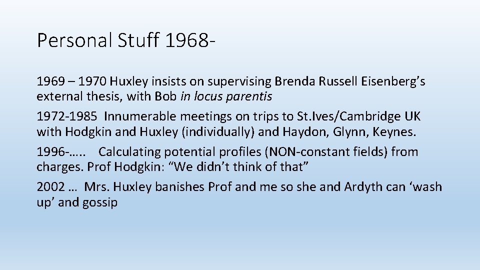 Hodgkin Huxley and Katz the men and their