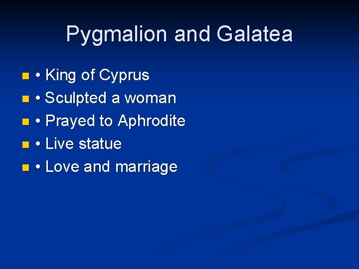 Whos Who on Mount Olympus A Brief Background