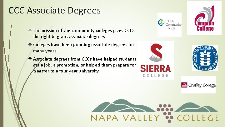 Local Degrees Graduation Requirements and GE Patterns 2017