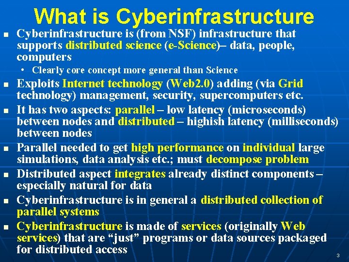 Cyberinfrastructure Technologies and Applications Summit on ...