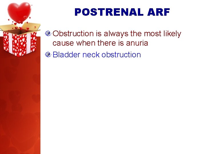 AETIOPATHOGENESIS MANAGEMENT OF ACUTE RENAL FAILURE Human beings