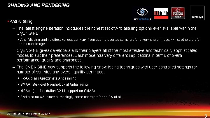 HOW CRYENGINE 3 AND AMD GCN ARCHITECTURE GAVE