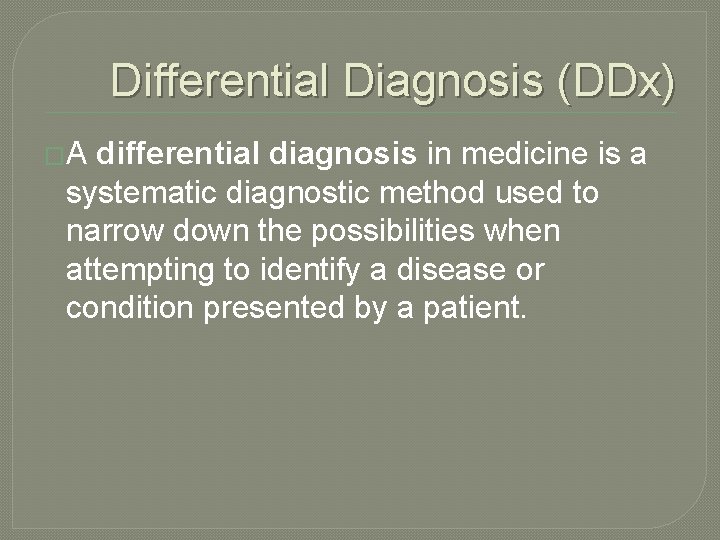 The Mystery Disease Structured Inquiry Version Patient Description
