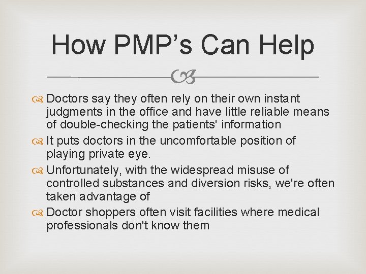 Oklahoma PMP Prescription Drug Abuse Definition The term