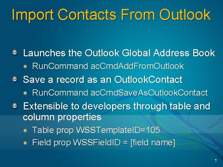 Developing Collaboration Solutions With Access 12 And Windows