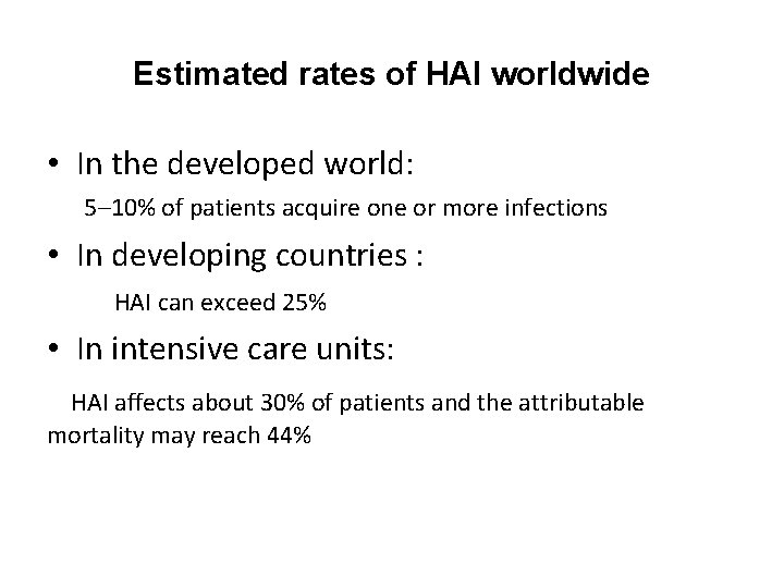 Hospital Acquired Infections HAI DR MAZIN BARRY MD