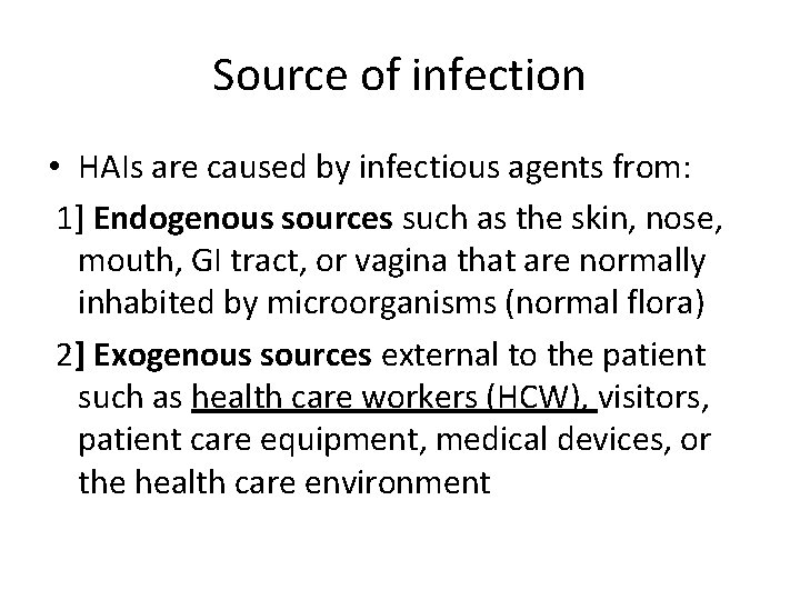 Hospital Acquired Infections HAI DR MAZIN BARRY MD