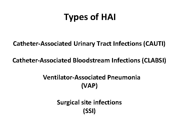 Hospital Acquired Infections HAI DR MAZIN BARRY MD