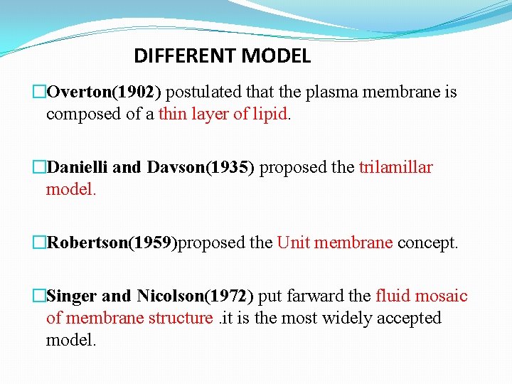 Cell Membrane by Dr Vani Gupta Cell Membrane
