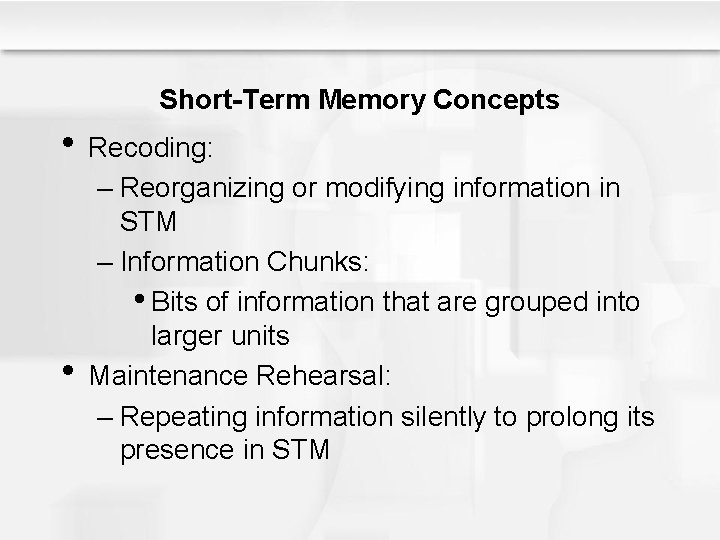 Chapter 7 Memory Module 7 1 Learning Objectives