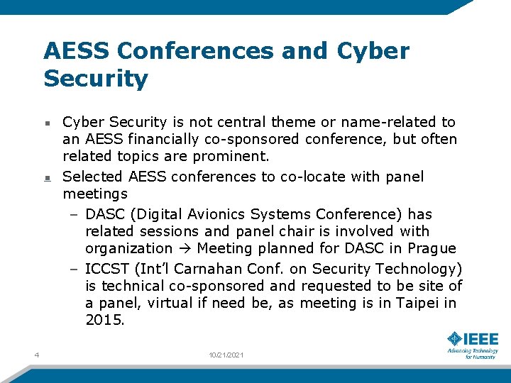 Cyber Security Technical Panel Kathleen Kramer Introduction to