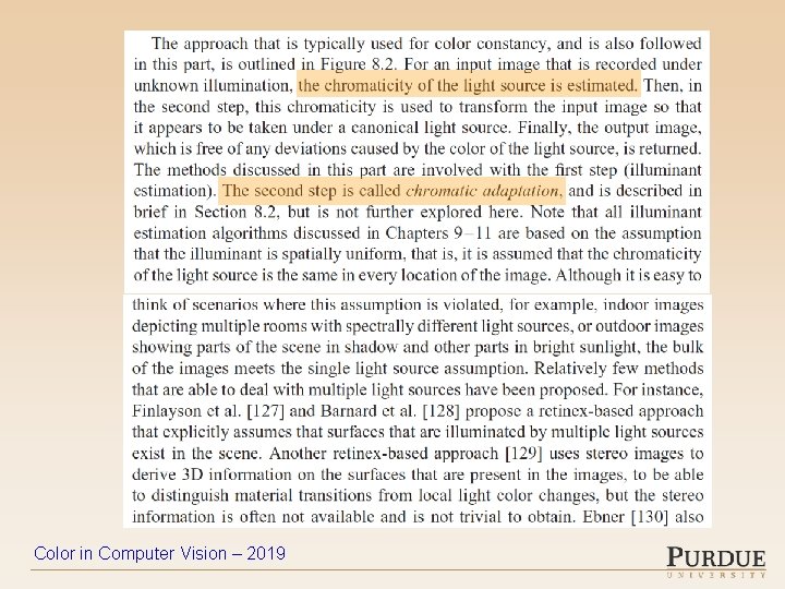 Color Constancy Theo Gevers Color in Computer Vision