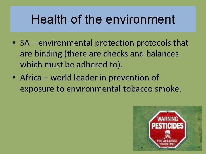 Unit 17 Health social and environmental responsibility Wellbeing