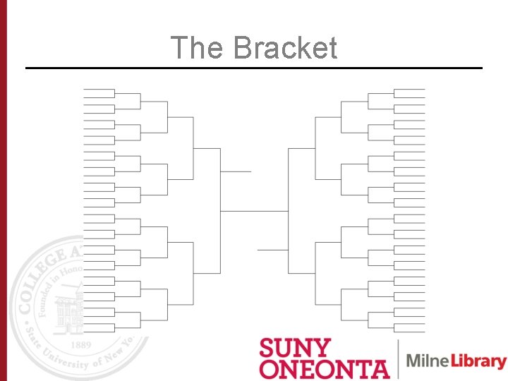Bracketology March Madness style brackets for library programs