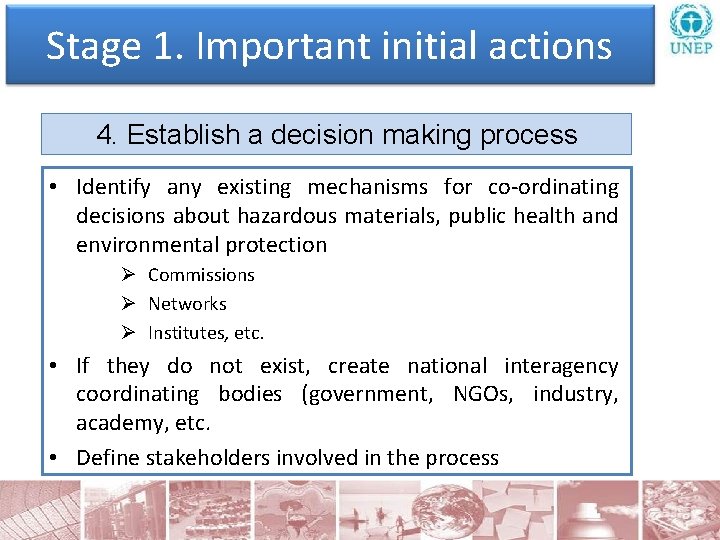 Decision making process basic options assessment Mercury Storage