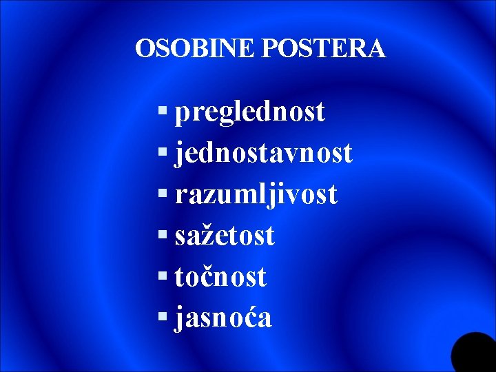 PREZENTACIJSKI OBLICI POSTER I PLAKAT ura VarziPavkovi TO