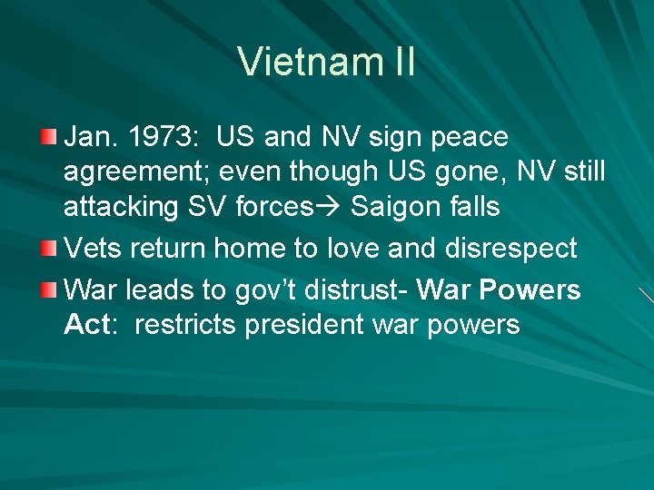 JFK to Vietnam Kennedy and Johnson Years Causes