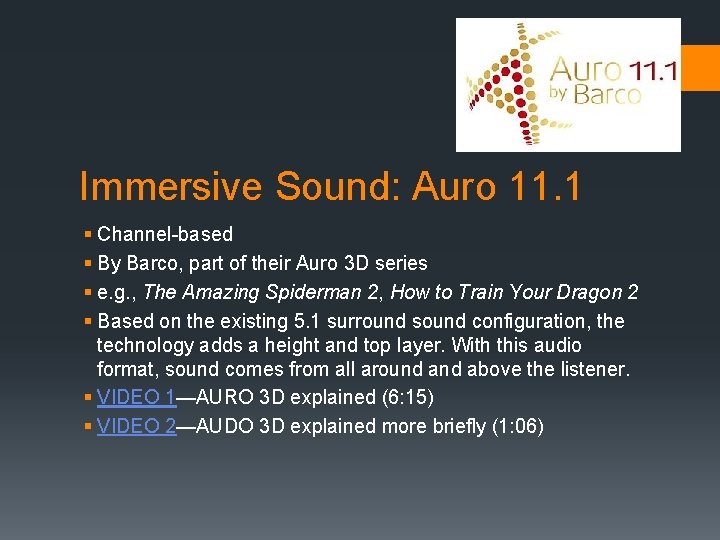 Sound Some Notes on Exhibition Loudspeakers Electromagnetic transducer