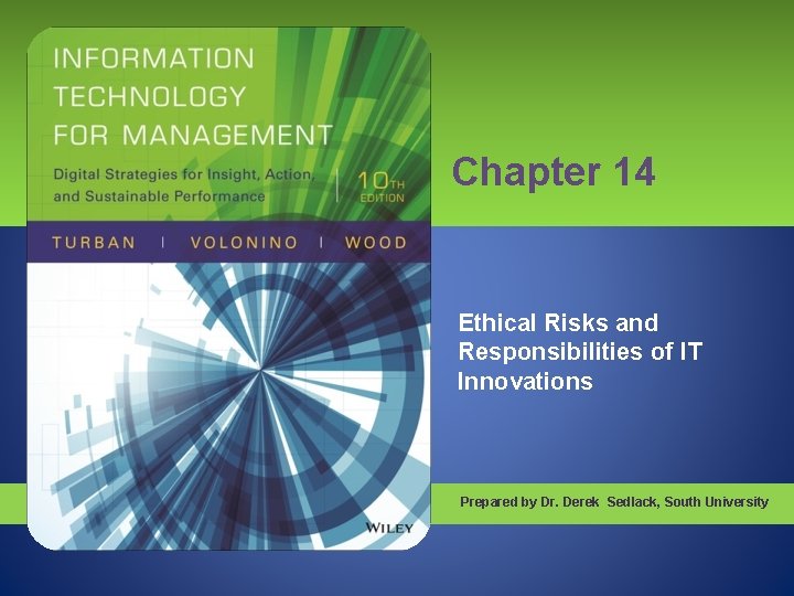 Chapter 14 Ethical Risks and Responsibilities of IT