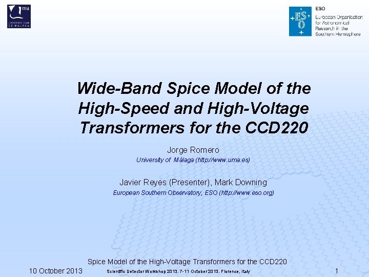 WideBand Spice Model of the HighSpeed and HighVoltage