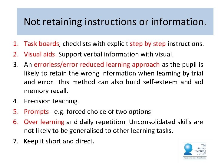 THINKING ABOUT THINKING Information shared by Jackie Winter