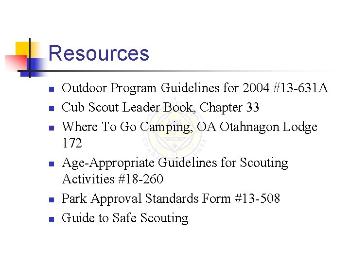 Cub Scout Camping By Timothy Nord Why Cub