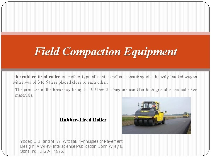 Structural Design of Highway Soil Types and Conditions