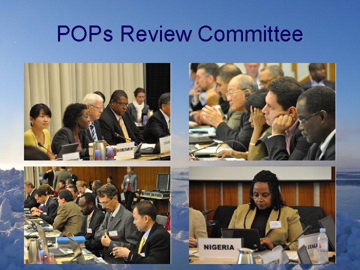 The Stockholm Convention on Persistent Organic Pollutants POPs