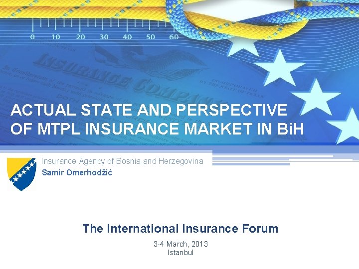 ACTUAL STATE AND PERSPECTIVE OF MTPL INSURANCE MARKET