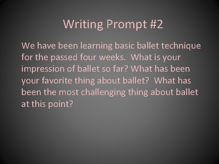 What is Ballet An artistic form of theatrical