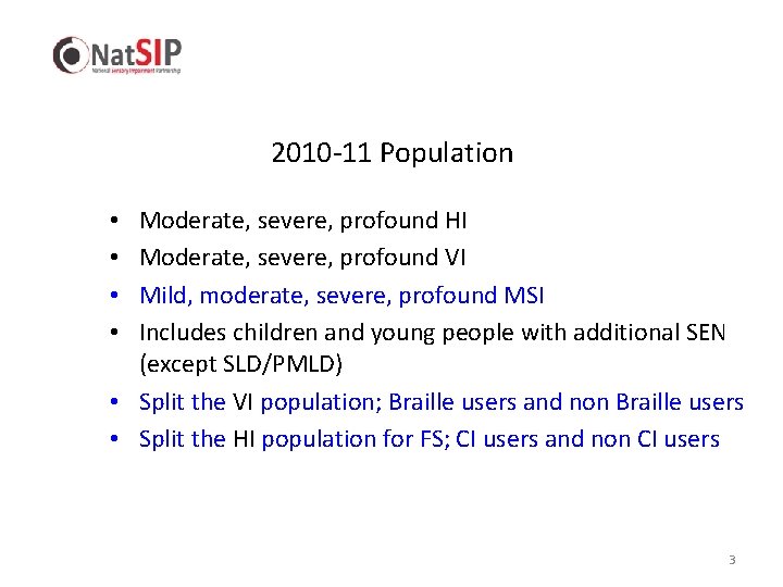 The National Sensory Impaired Partnership 17 05 2012