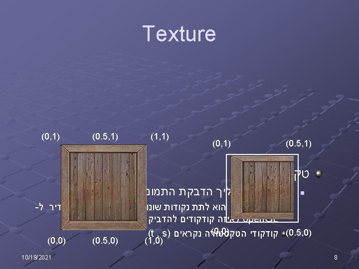 Texture 1 10192021 Texture import com sun opengl