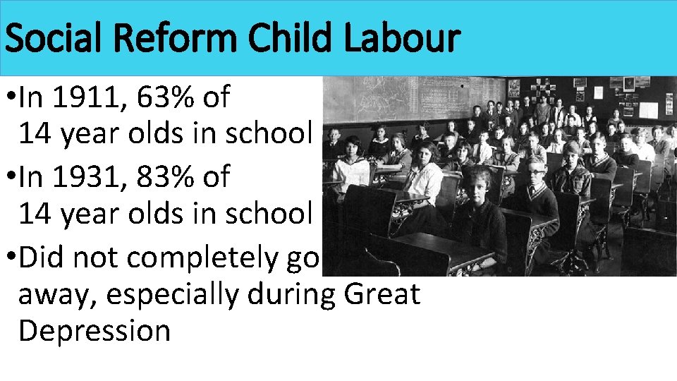 Legacies of the 1920 s and 1930 s