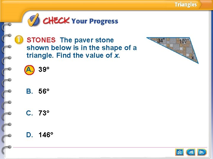 Main Idea and New Vocabulary Key Concept Angles