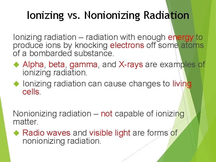 Nuclear Chemistry Radioactivity The process by which materials