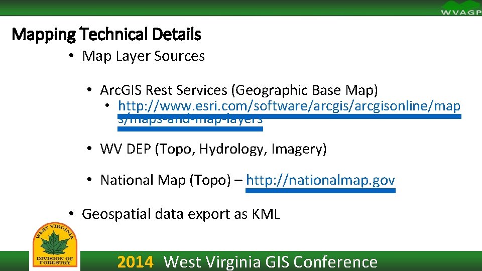 West Virginia Division of Forestry WVDOF Logging Operation
