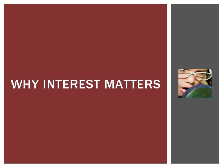 FOSTERING INTEREST ISL Program Staff Workshop Created by