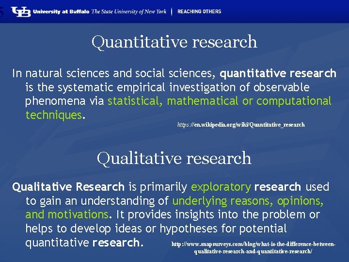 Statistical data analysis and research methods BMI 504