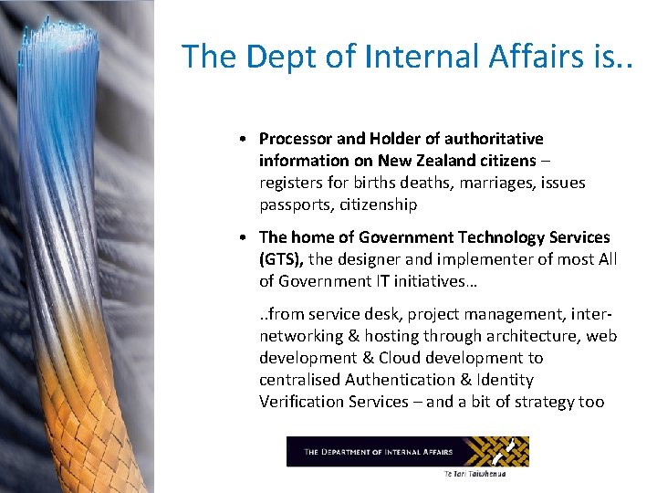 Why NZ Gov needs the Transformational Government Framework