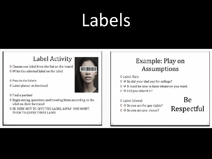 PERCEPTION Labels Culture High Culture cultural practices materials