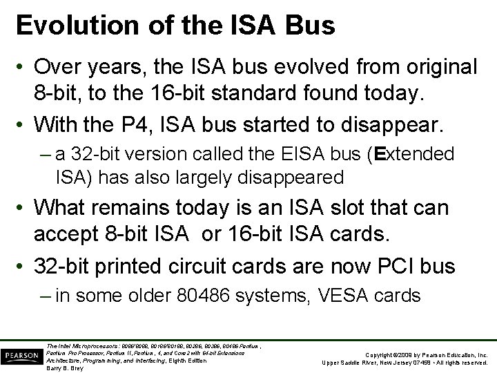 Chapter 15 Bus Interface Introduction This chapter presents