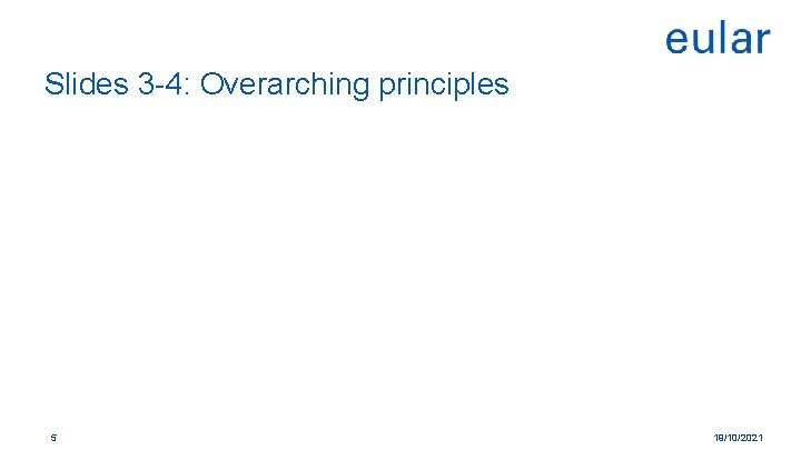 EULAR RecommendationsPoints to Consider Slide Set template Slide