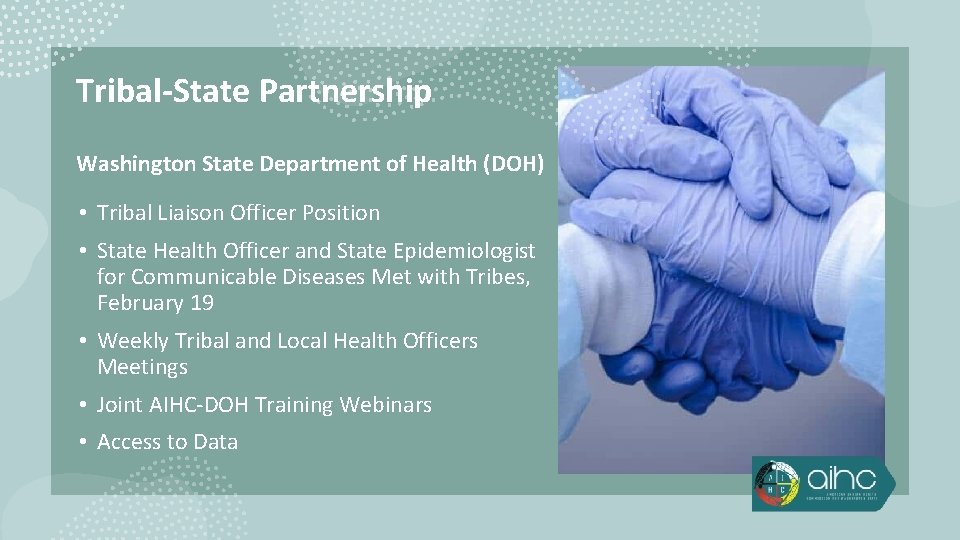 Sovereignty Government to Government Shared Responsibility Partnership ...