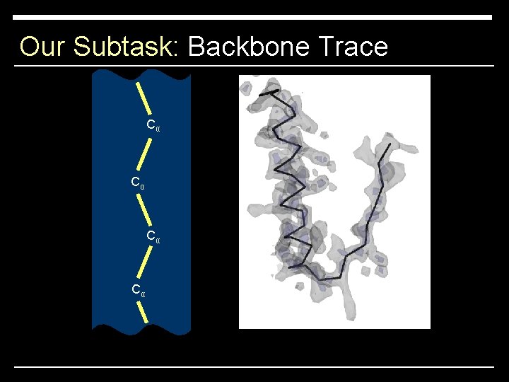 A Probabilistic Approach to Protein Backbone Tracing in