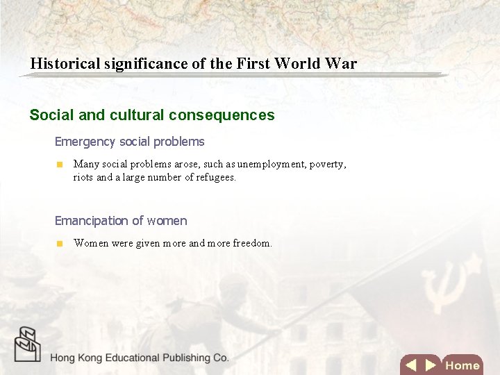 SUB THEME 1 Major Conflicts and the quest