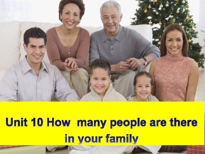 How many people are there in your family