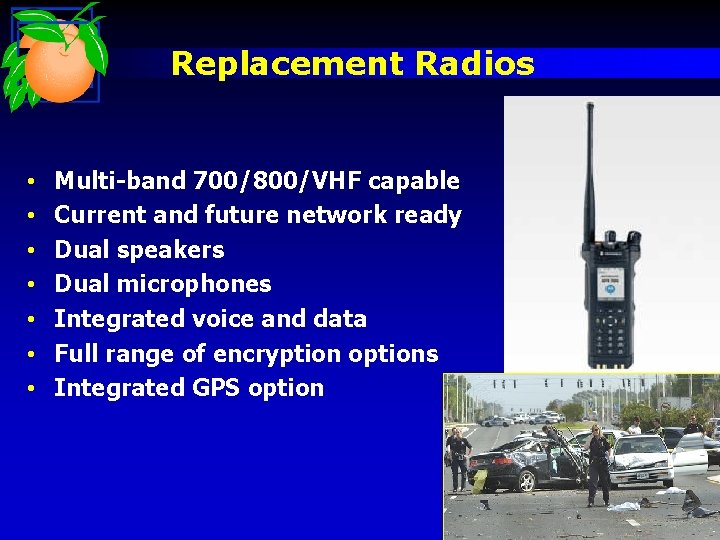 Purchase of Public Safety Radios and Accessories Board