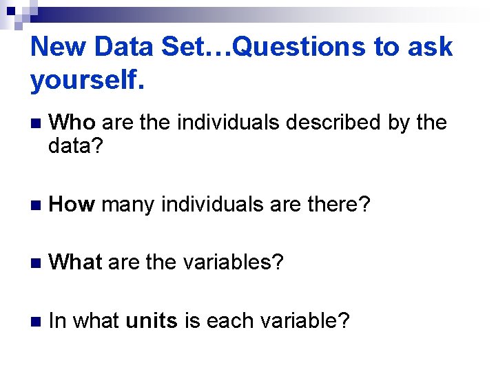 Types of Variables Do Survey Warmup Survey n